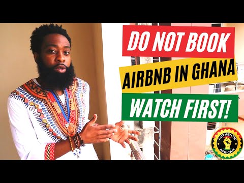 Airbnb In Ghana | Don't Book Until You Watch This! | Airbnb Tips & Tricks | Authentic African