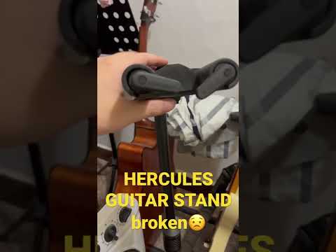 HERCULES GUITAR STAND broken