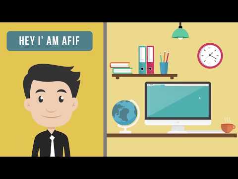 Contoh Video Personal Branding menggunakan PPT