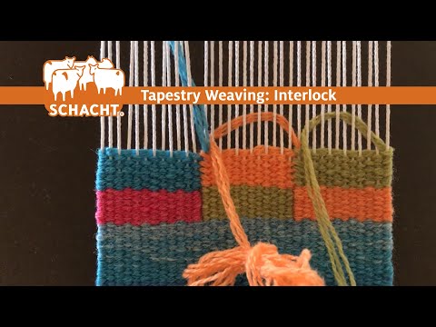 Tapestry Weaving: Weft Interlock