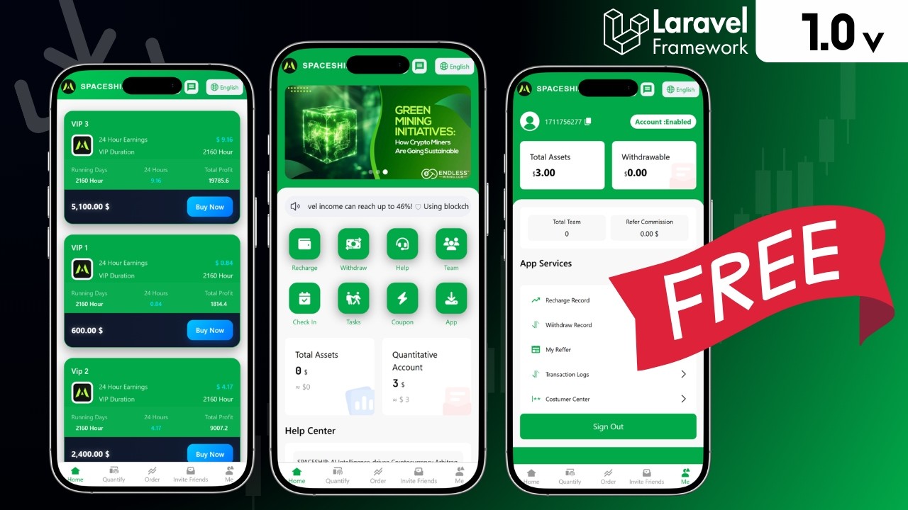 Mining Script free download | Free investment script download