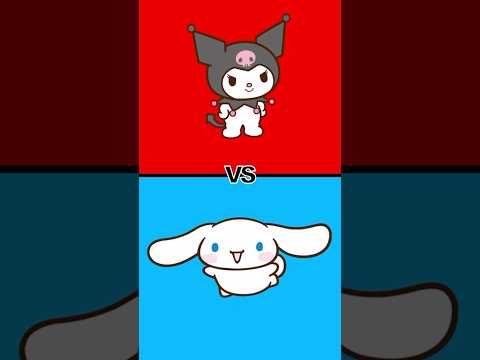 Cinnamoroll vs. Kuromi! ๐ฅ Which Sanrio Character is the Ultimate Favorite?