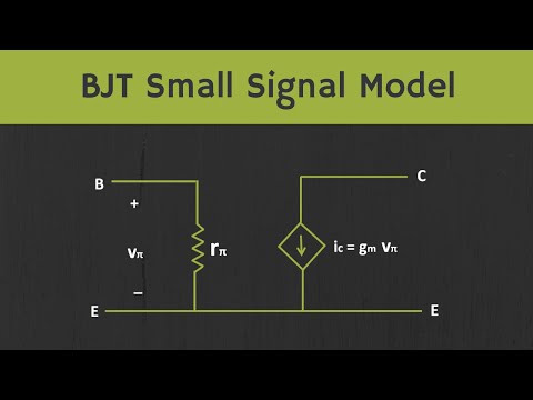 BJT - Small Signal Model Explained Video Lecture - Crash Course ...