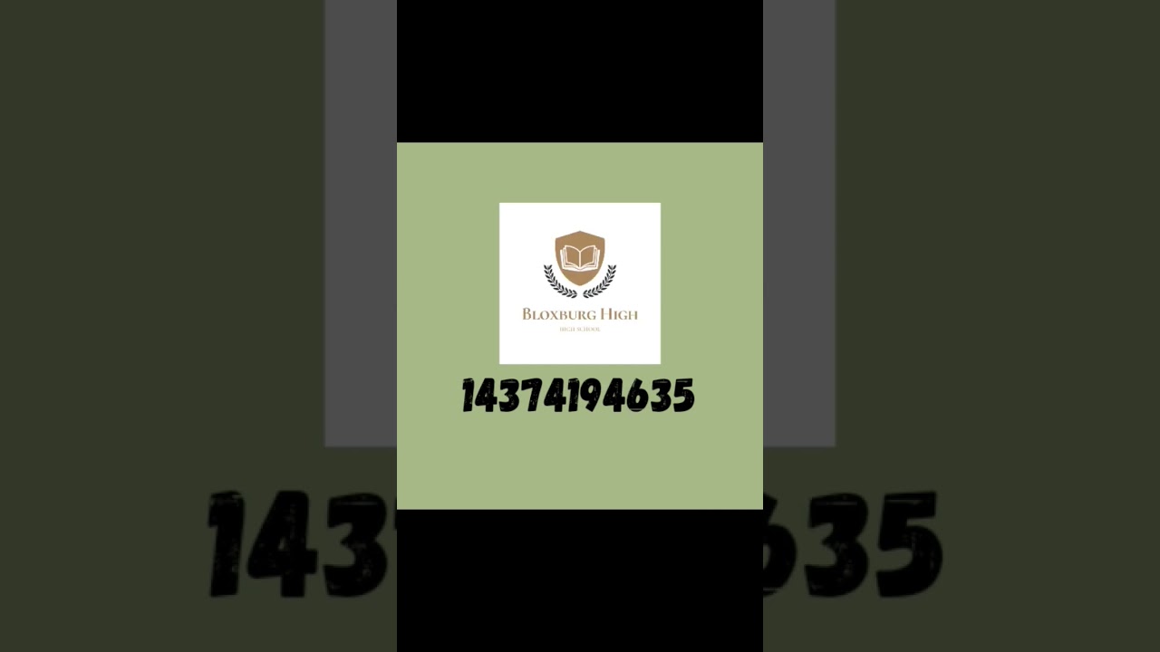 school logos #roblox #bloxburg #decals