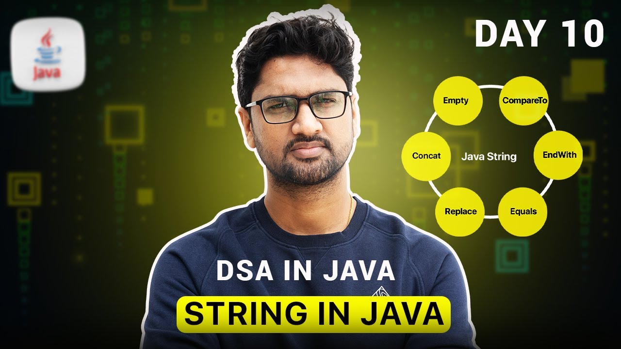 String in Java  | DSA in JAVA | Vishwa Mohan
