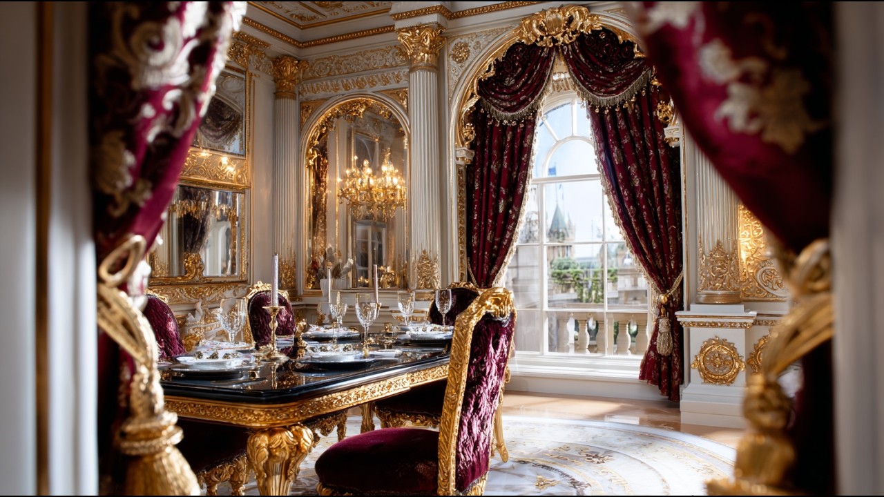 14 Masterpiece Renaissance Inspired Dining Room Concepts for Opulent Entertaining