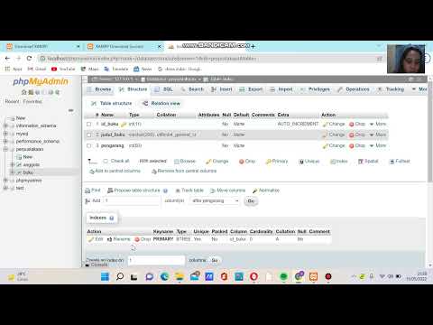Praktik Membuat Database Perpustakaan MySQL melalui PHPMyAdmin