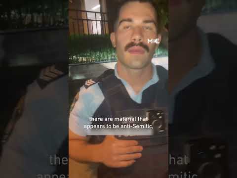 Police officer in Sydney claims watermelon symbol on car is "anti-Semitic"