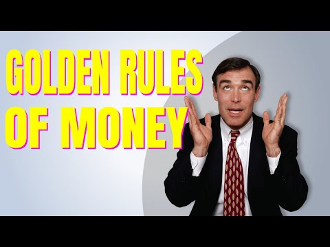 GOLDEN RULES OF MONEY || FUNDAMENTALES PRINCIPLES TO BECOME SUCCESSFUL IN YOUR FINACIAL LIFE ||