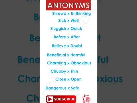 STOP Using These 5 Antonyms WRONG and Learn the Shocking Truth!