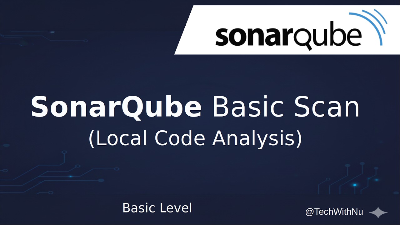 🚀 SonarQube Basic Scan (Local Code Analysis) — Beginner Project