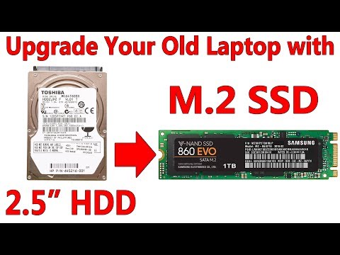 Upgrade your Old Laptop's 2.5" Hard Drive to a New M.2 SATA SSD