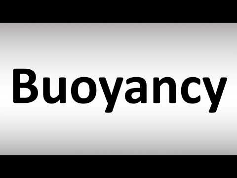 How to Pronounce Buoyancy