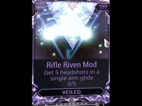 Rifle Riven Mod - 5 headshots in a single aim glide