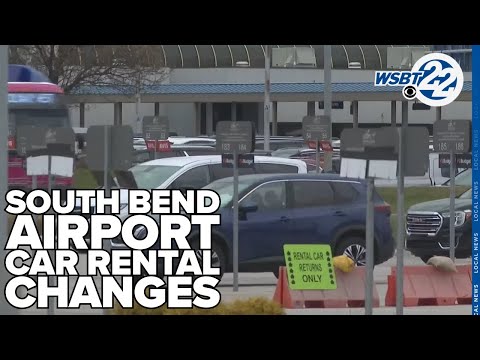 South Bend Airport unveils $7.3M project to improve rental car experience, ease congestion