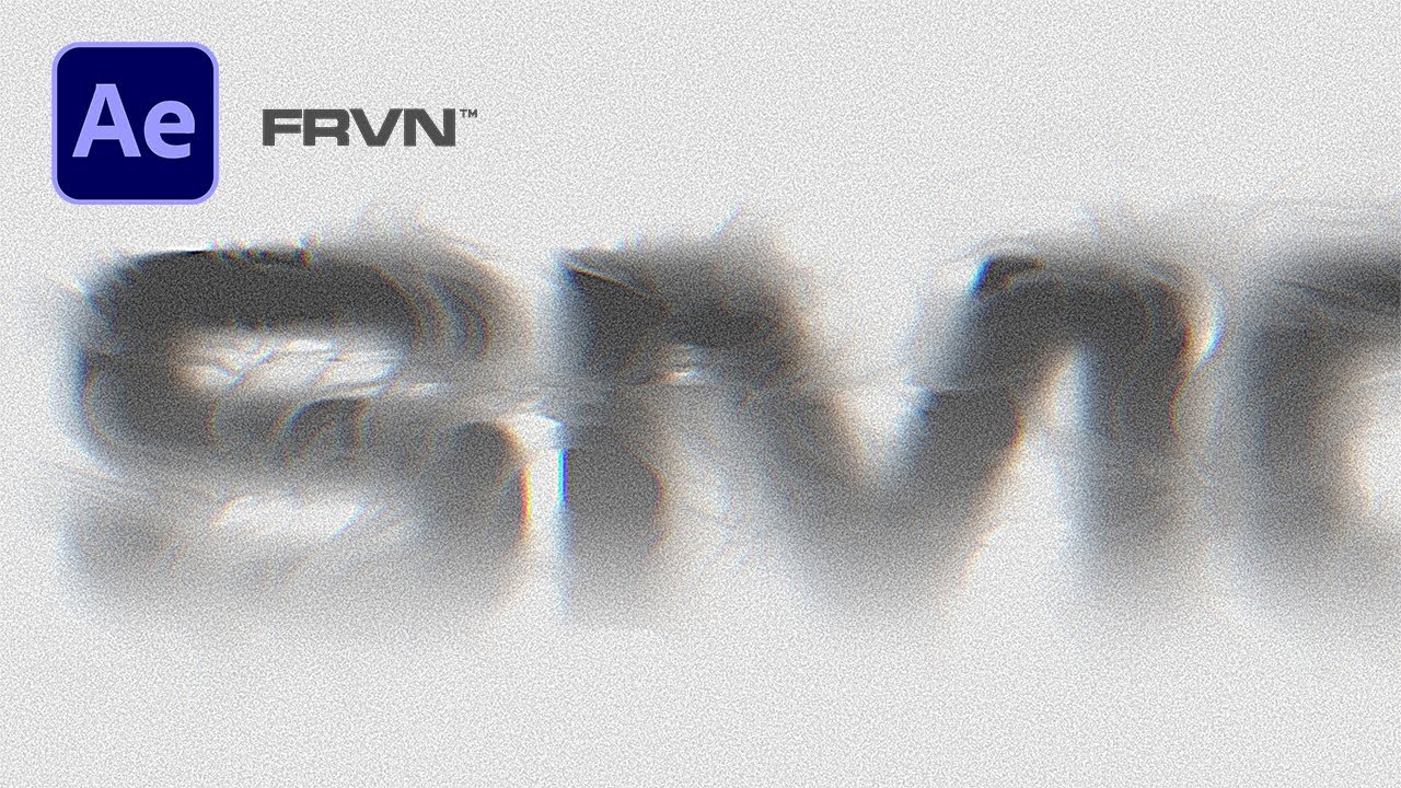 CRAZY Smoke Text Effect in After Effects (Realistic Wind & Flow)