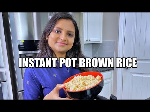 Instant Pot Brown Rice | Brown Rice in the Instant Pot