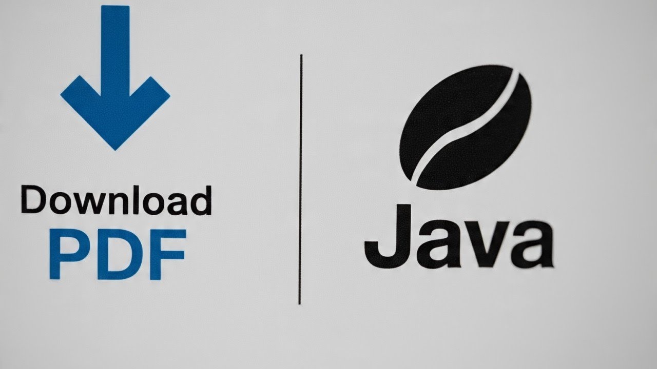 download pdf through java code