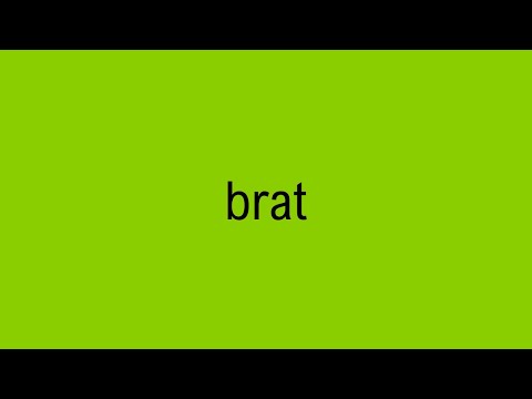 bratty etymology