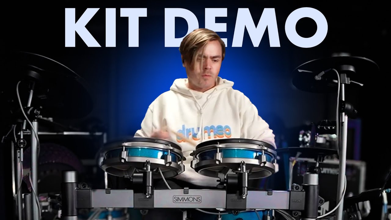 Simmons Titan 75 Electronic Drum Kit Sound Demo