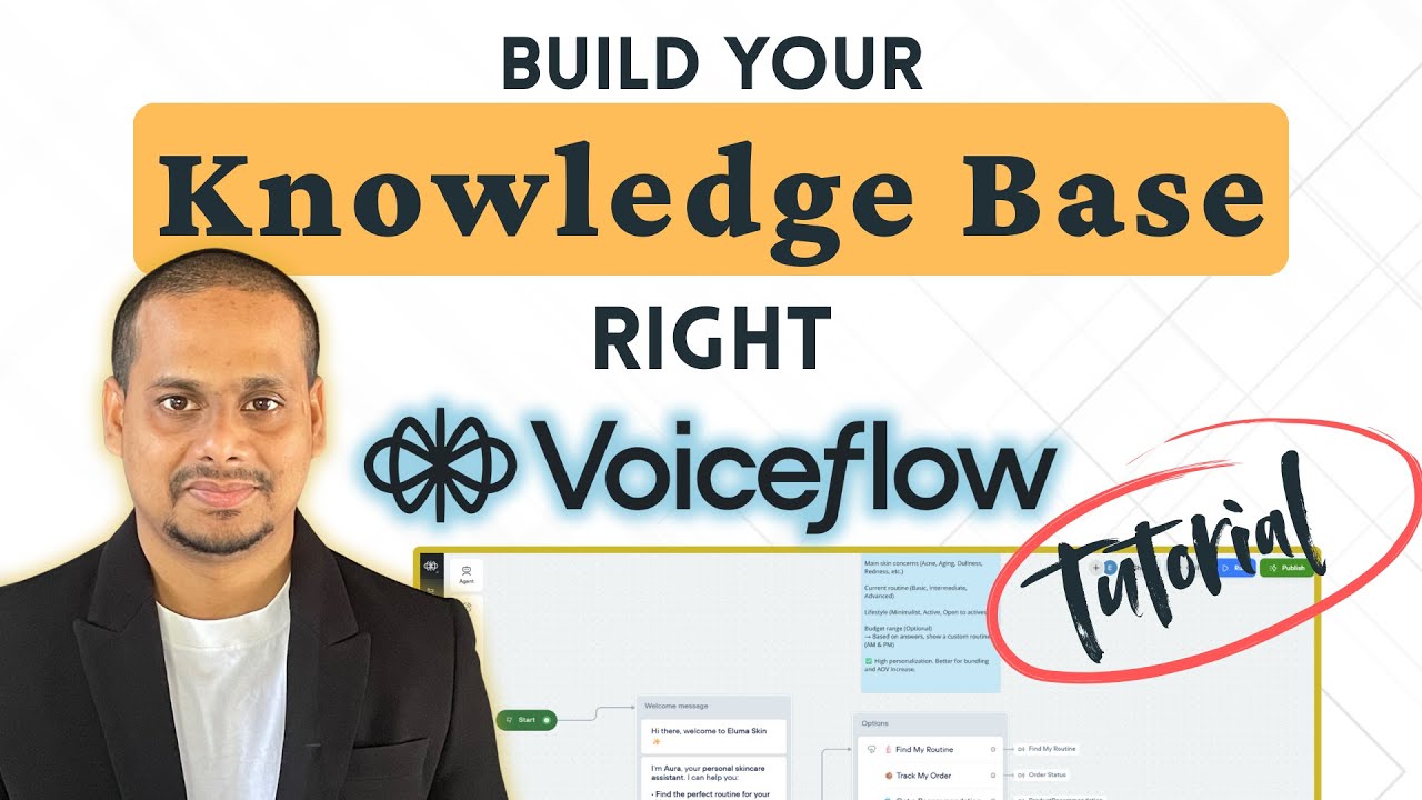 Knowledge Base Setup Guide (Voiceflow Tutorial 2025)