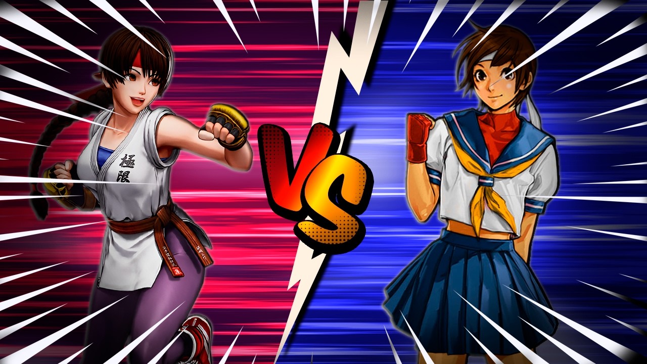 Sakura VS Yuri Sprite Animation