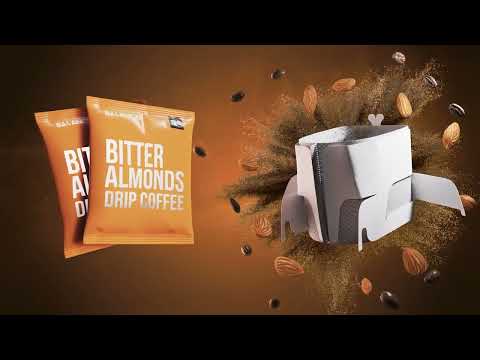 Natural ground coffee in Balancer drip packs