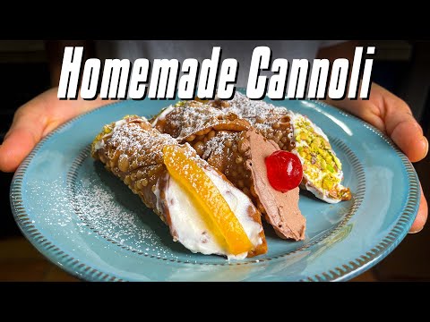 How to Make Cannoli from Scratch | Homemade Cannoli Recipe