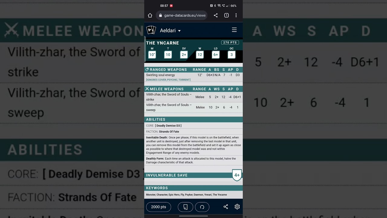 game-datacards.eu 20 second overview