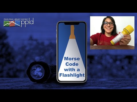 Teen Tech: Morse Code with Flashlight