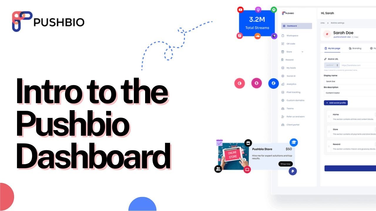 Building Your Biolink: Pushbio Dashboard Walkthrough