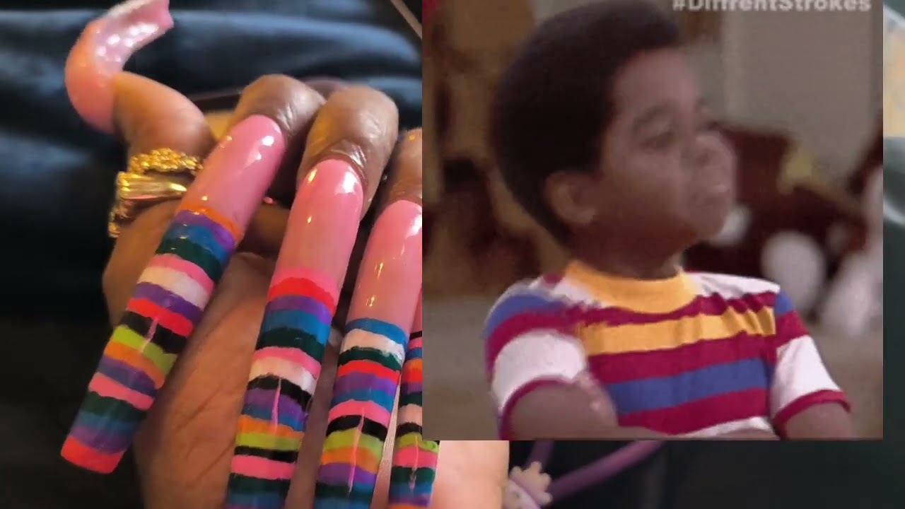 Why u do the long nails? SURVIVE LONG NAIL LIFE #shorts #fyp #nailart #nail