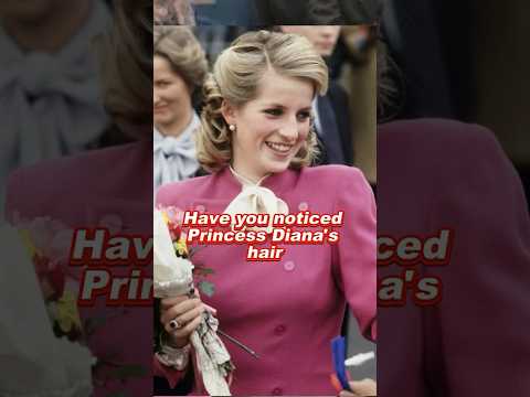 Have you noticed Princess Diana's hair #charles #diana #royal