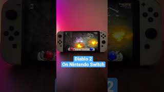 Diablo 2 Resurrected on Nintendo Switch - FULL video on my channel #diablo2