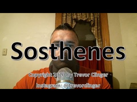 How To Say Sosthenes