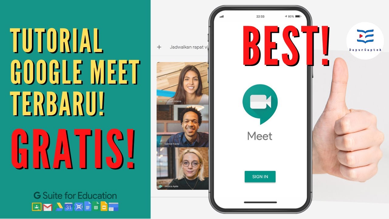 Cara Menggunakan Google Meet untuk Rapat, Belajar Mengajar dan Kuliah Online