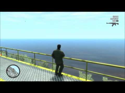 GTA4 Floating AI Glitch