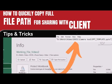 How to quickly copy the file path in seconds | Tech Classroom
