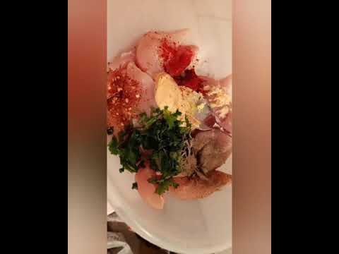Aiguillettes de poulet épicés