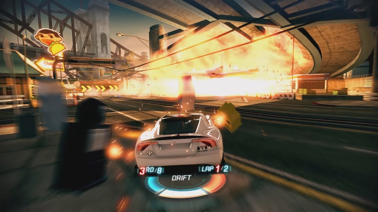 Split/Second - If a racing game was directed by Michael Bay