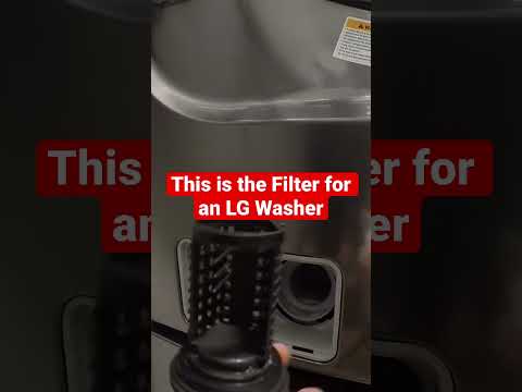LG Washer Filter Cleaning