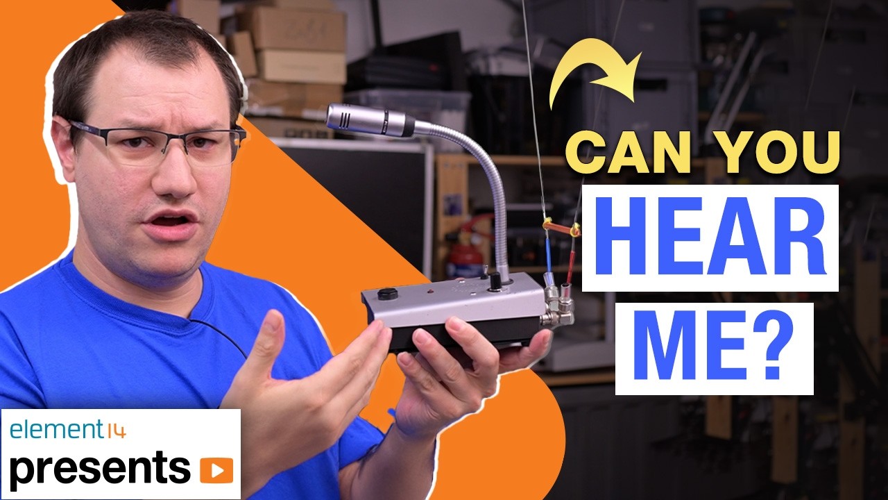 Upcycling a Vintage Microphone into an Emergency Radio System -- Episode 663 - element14 Community