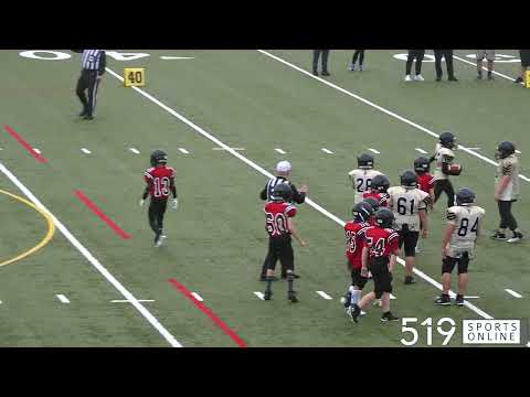 OSFL Football (Under 12) - Niagara Generals vs Brantford Bisons
