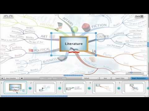 iMindMap 6 - Kiosk Mode and Exporting as Video