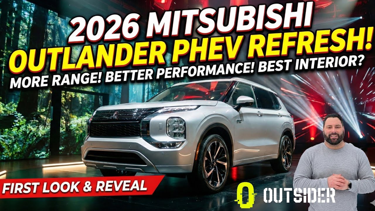 Best Interior in Class? 2026 Outlander PHEV First Look