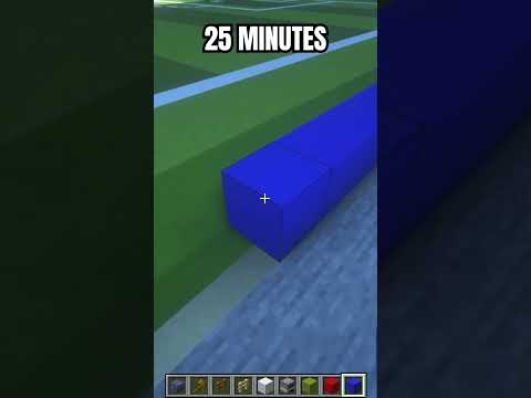 Minecraft Football Stadium at Different Times (World's Smallest Violin) #shorts