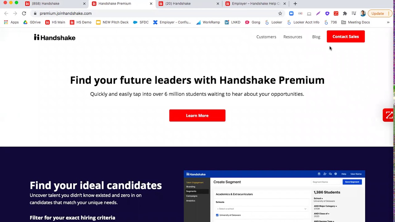 Handshake Core overview