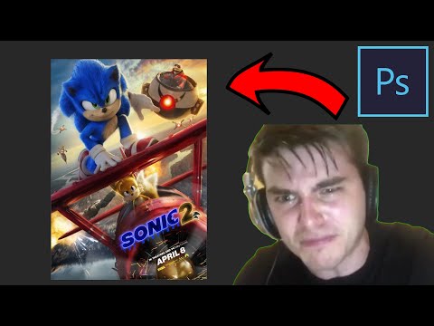 The Graphic Designer of the Sonic Movie 2 Poster (POV)