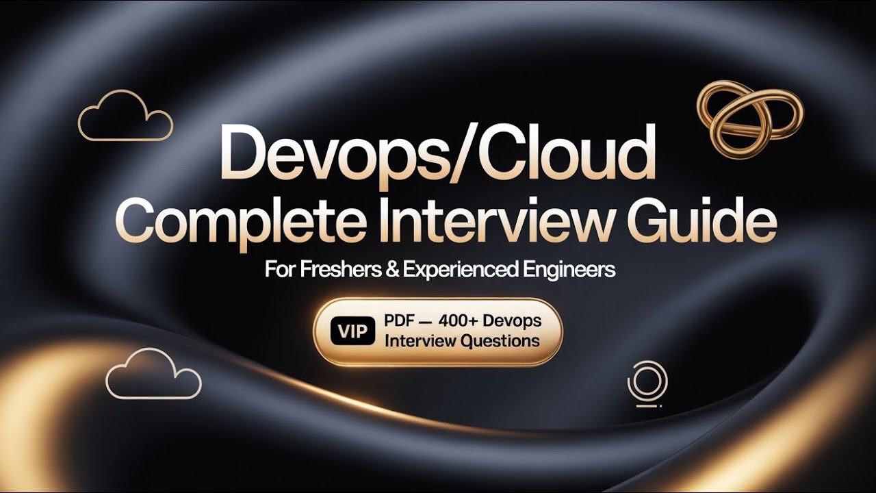 400+ Devops Interview Questions Discussion | PDF |Devops Roadmap Discussion |Freshers and Experience