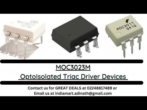 MOC3023M Isolated Triac Driver Devices